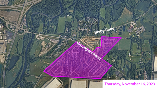 Hydrant Flushing Map-03 - City of Obetz